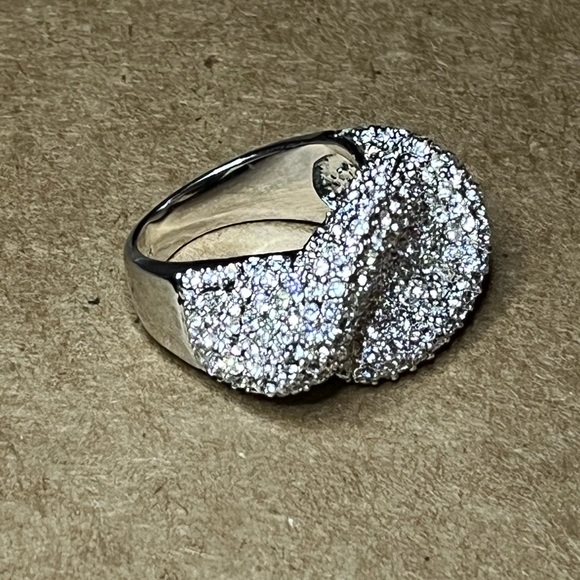 Camille Lucie | Jewelry | New Camille Lucie Silver Cubic Zirconia Ring ...